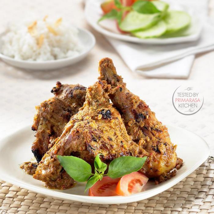 Resep Ayam Bakar Padang